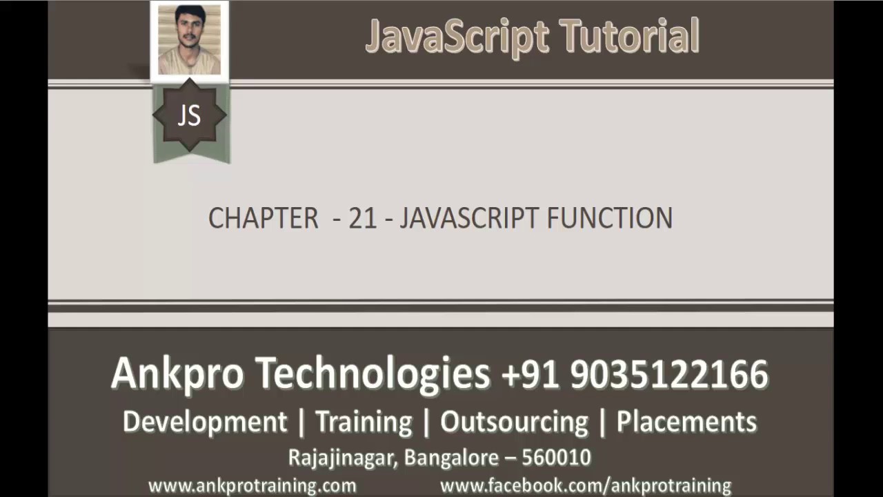 JavaScript for beginners - Chapter 21 - Function (Methods) in JavaScript
