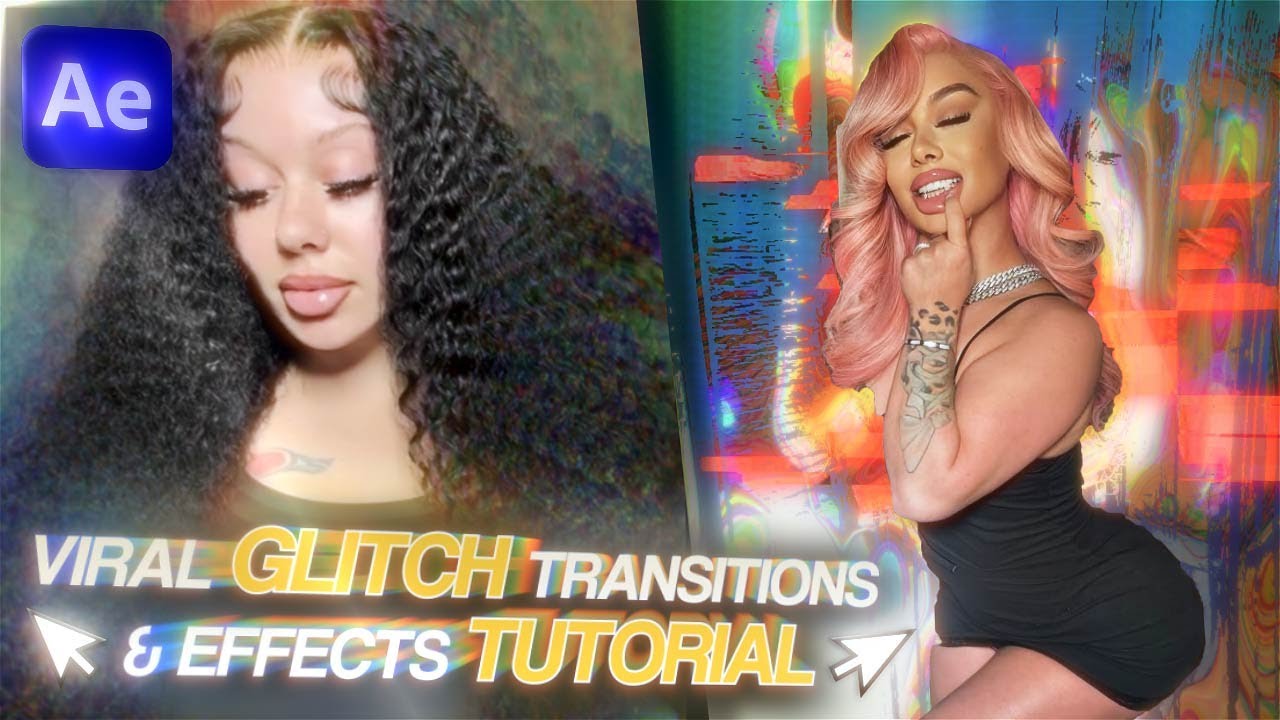 Viral Glitch Transitions & Effects Tutorial | After Effects