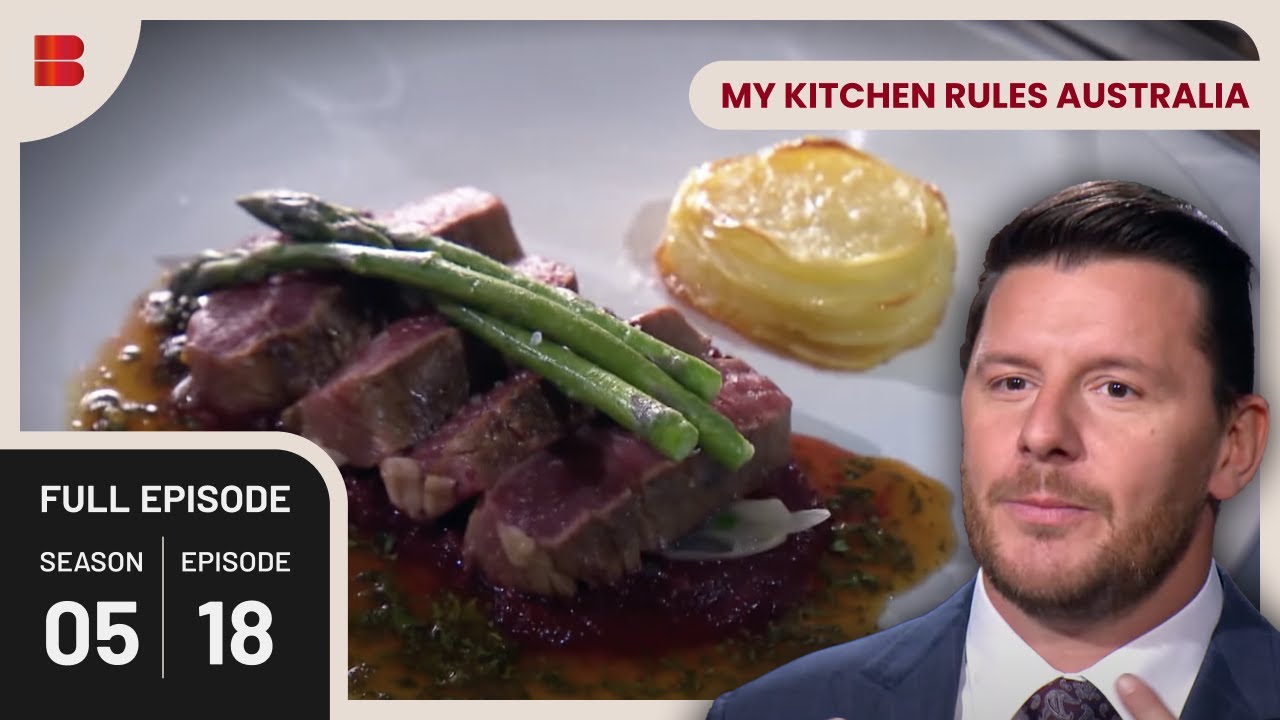 WKA Lamb Loin with Potato Gallette and Beets | My Kitchen Rules Australia | Cooking Show