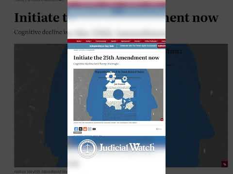 President Biden & the 25th Amendment