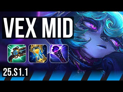 VEX vs GALIO (MID) | 7/3/10, 500+ games | KR Master | 25.S1.1