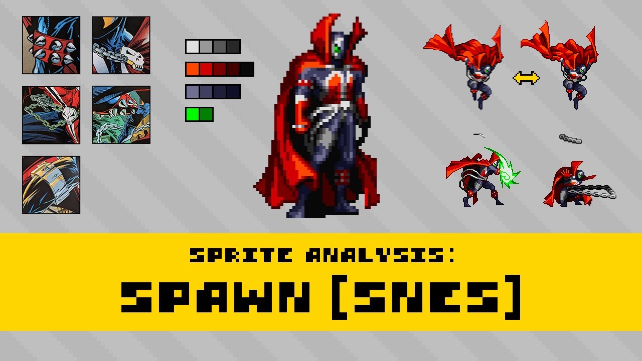 Sprite Analysis | Spawn (SNES)