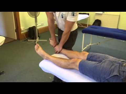 Spinal manipulation / osteopathic / Ankle articulation and manipulation to the hallux and toes