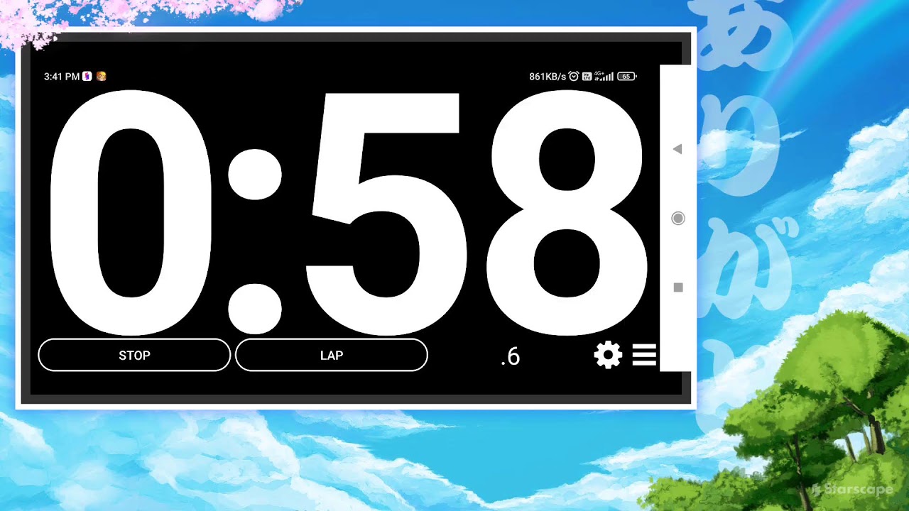 Watch me play Giant Stopwatch