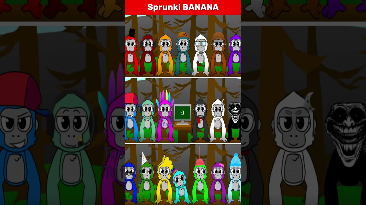 New Mod Sprunki Banana  #incredibox  #sprunki #incrediboxmix