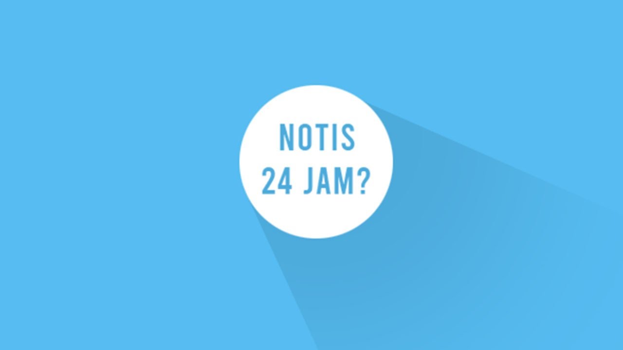 Tutorial Cara Membuat Notis Berhenti kerja 24JAM