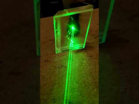 huge double refractive crystal #shorts