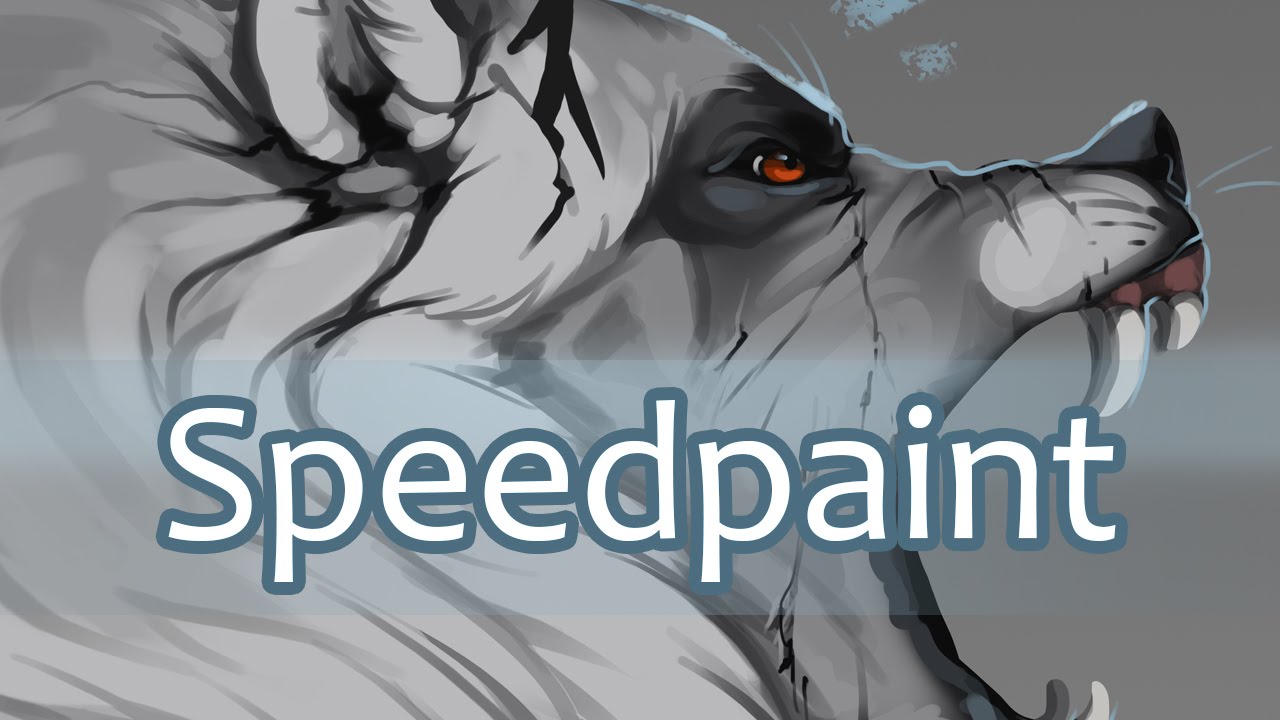 Fade (wolf speedpaint)