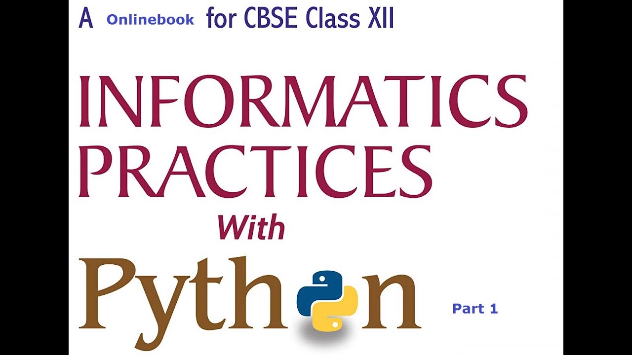 Chapter 1 Class 12th IP notes , Python Pandas, Series and DataFrame in Hindi and English Language
