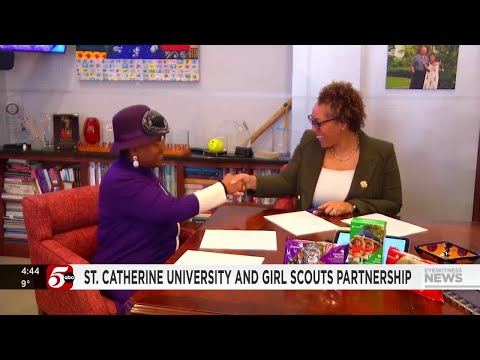 New partnership to connect St. Kate's students with local Girl Scouts