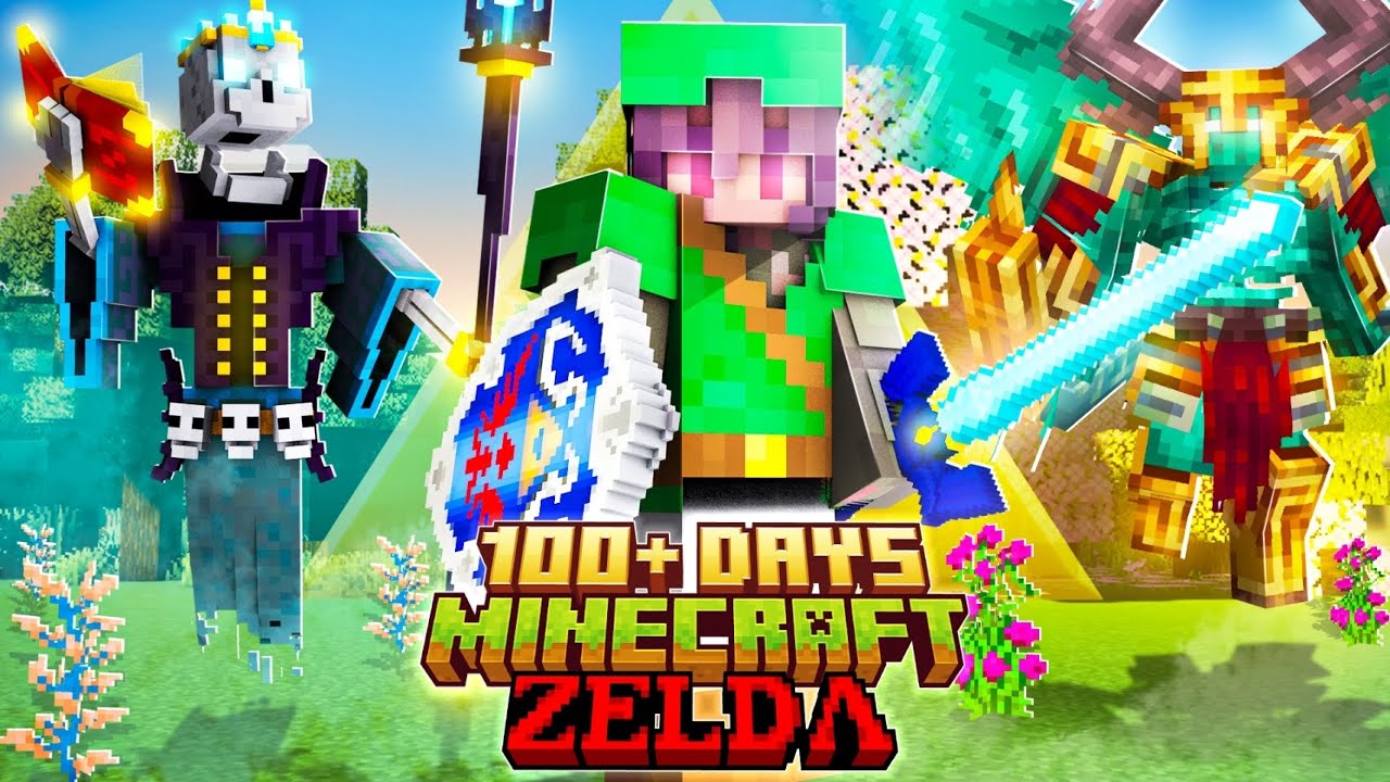 I Survived Minecraft's ECHOS OF HYRULE! (Full Movie)