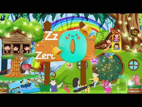 "Z" is For Zero- ABC Alphabet Songs with Sounds for Children| Words start from Z| ABCD for Kids