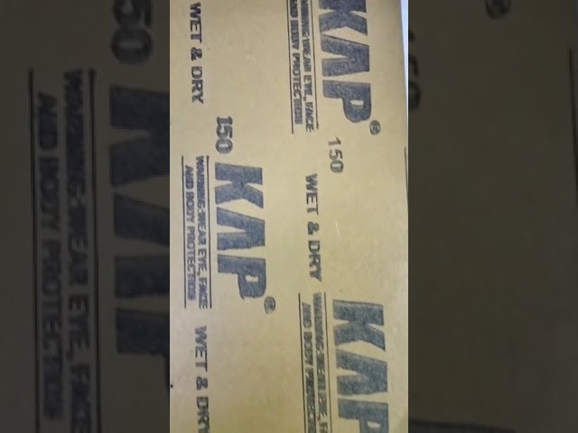 Coated Abrasives - KAP WET & DRY PAPER Trader - Wholesaler ...