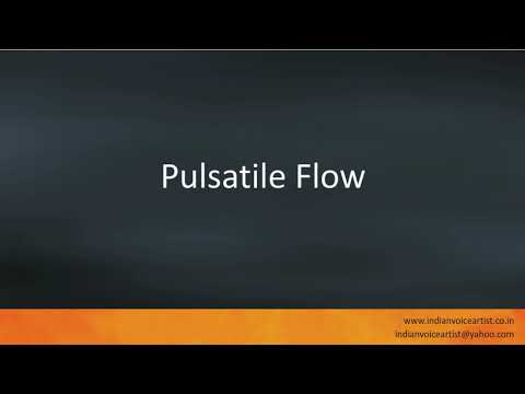 Pronunciation of the word(s) "Pulsatile Flow".
