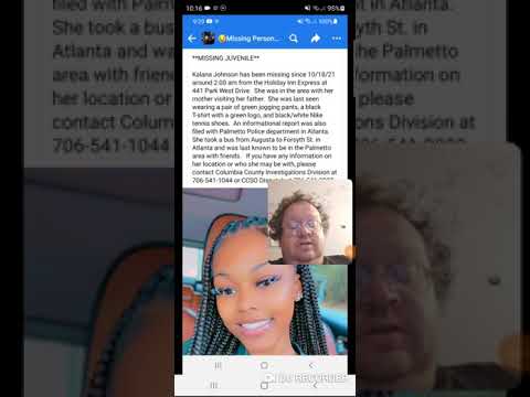 Missing Kalana Johnson From Atlanta - Danny the Man Parker