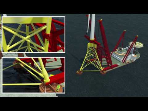 Suction Bucket Foundation Offshore Wind Turbines | DeepResource