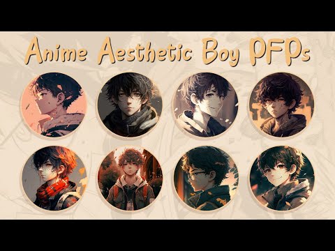 Aesthetic anime profile pictures for boys