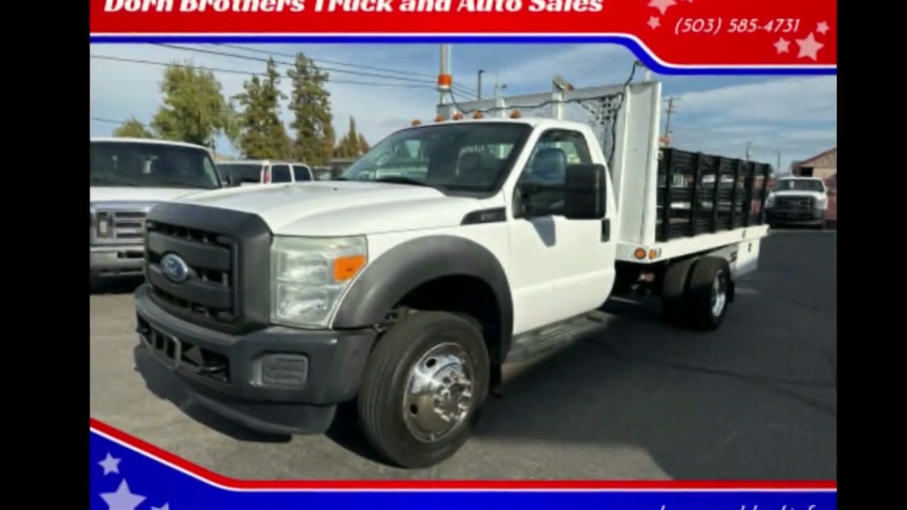 2011 Ford F-450 12' Flat Bed - Salem OR