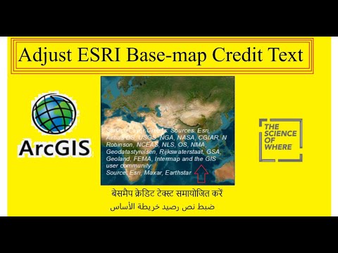 How to Adjust Basemap Service Credit Text in Map Layout – The Geo ...
