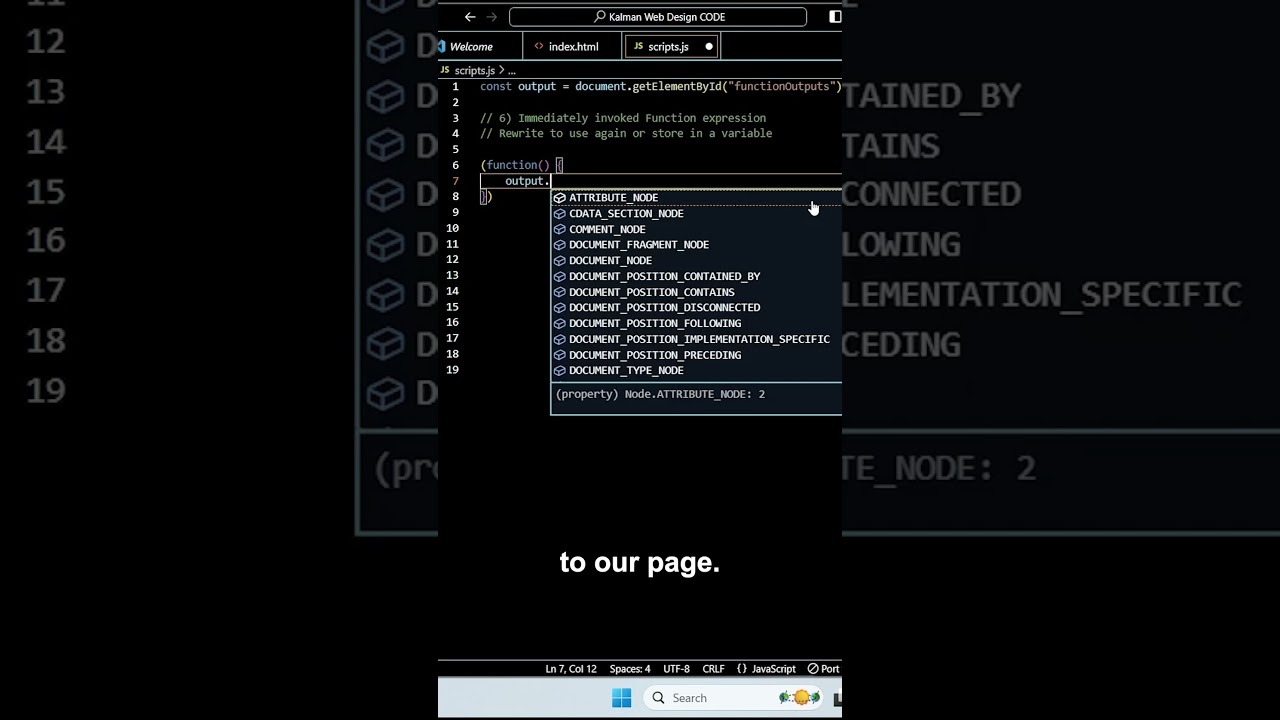 Amazing JavaScript Function Trick: No Function Call Needed | JS Tutorial & Guide #javascript