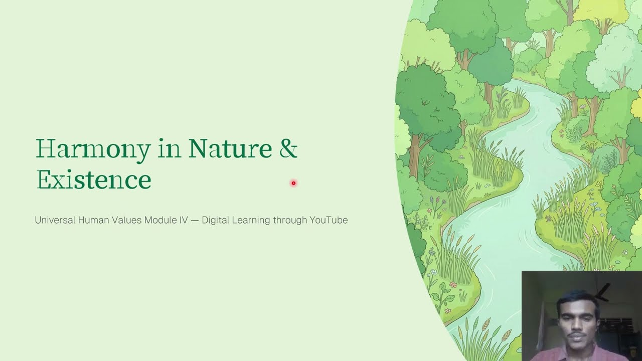 Harmony in Nature and Existence