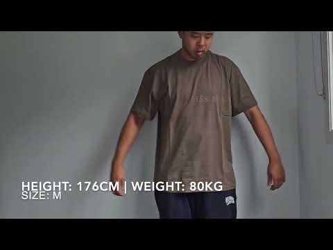 Essentials Fear of God Tshirt - Wood - Unboxing and Sizing Guide