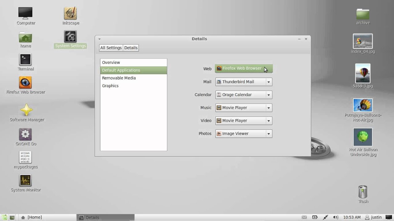 change your default applications in Linux Mint ! [How-To]