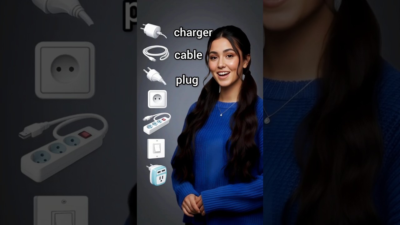 Electrical Items in English #english #englishvocabulary #learnenglish #esl #bbclearningenglish