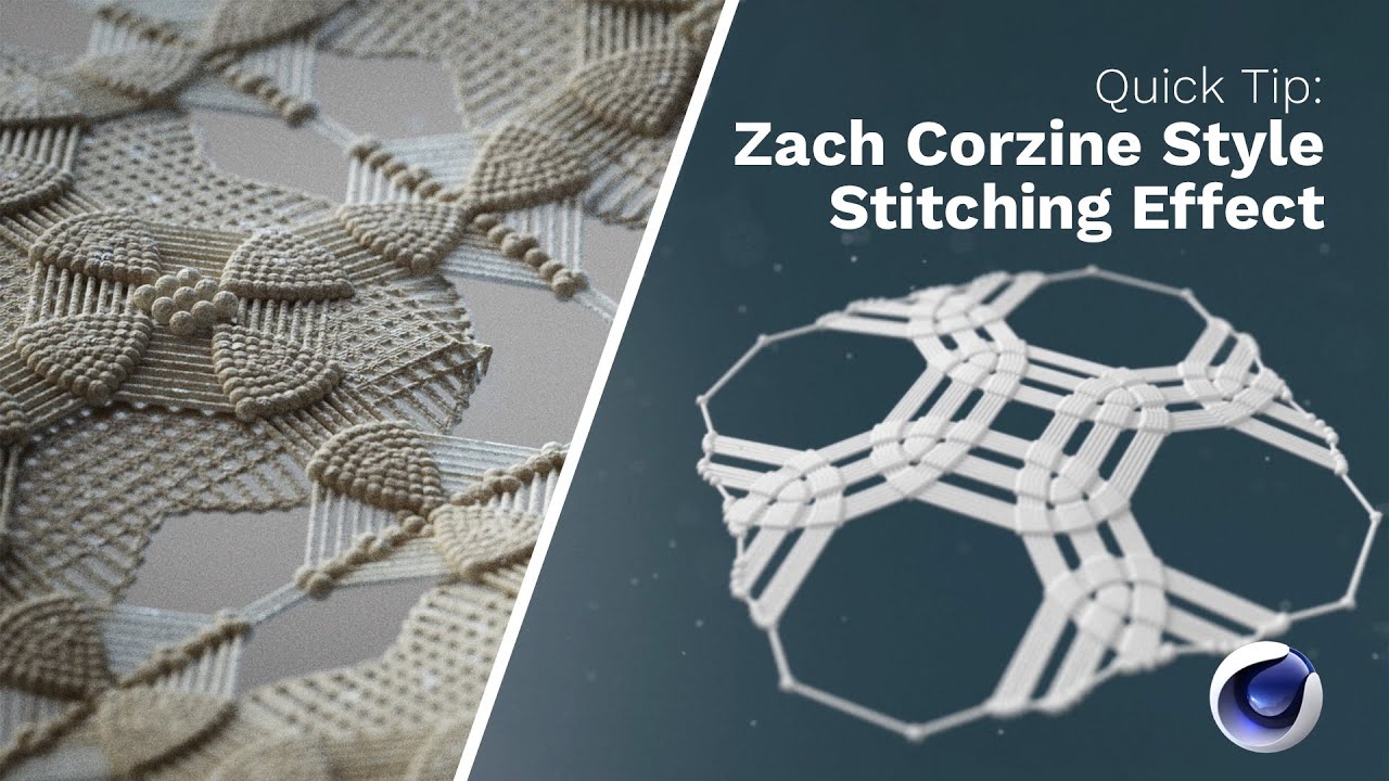 Complex Stitching Effect - Tutorials - Blog - C4Dzone