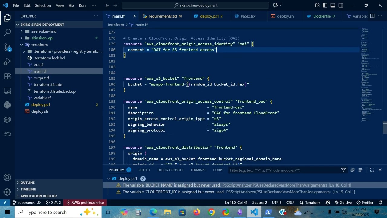 How to Deploy a Django + React Fullstack App on AWS (Terraform + GitHub Actions CI/CD) part 1