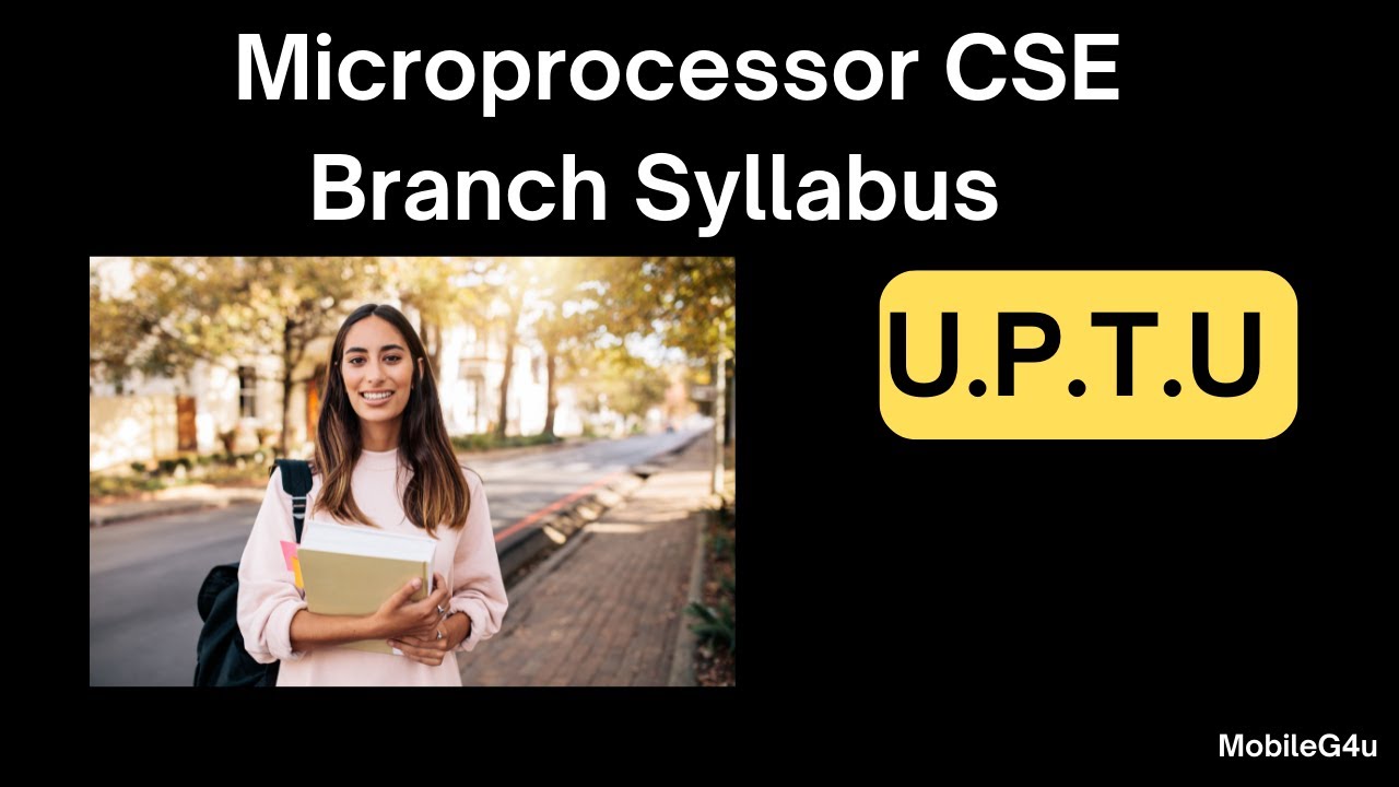 Microprocessor CSE Branch Syllabus | B.Tech
