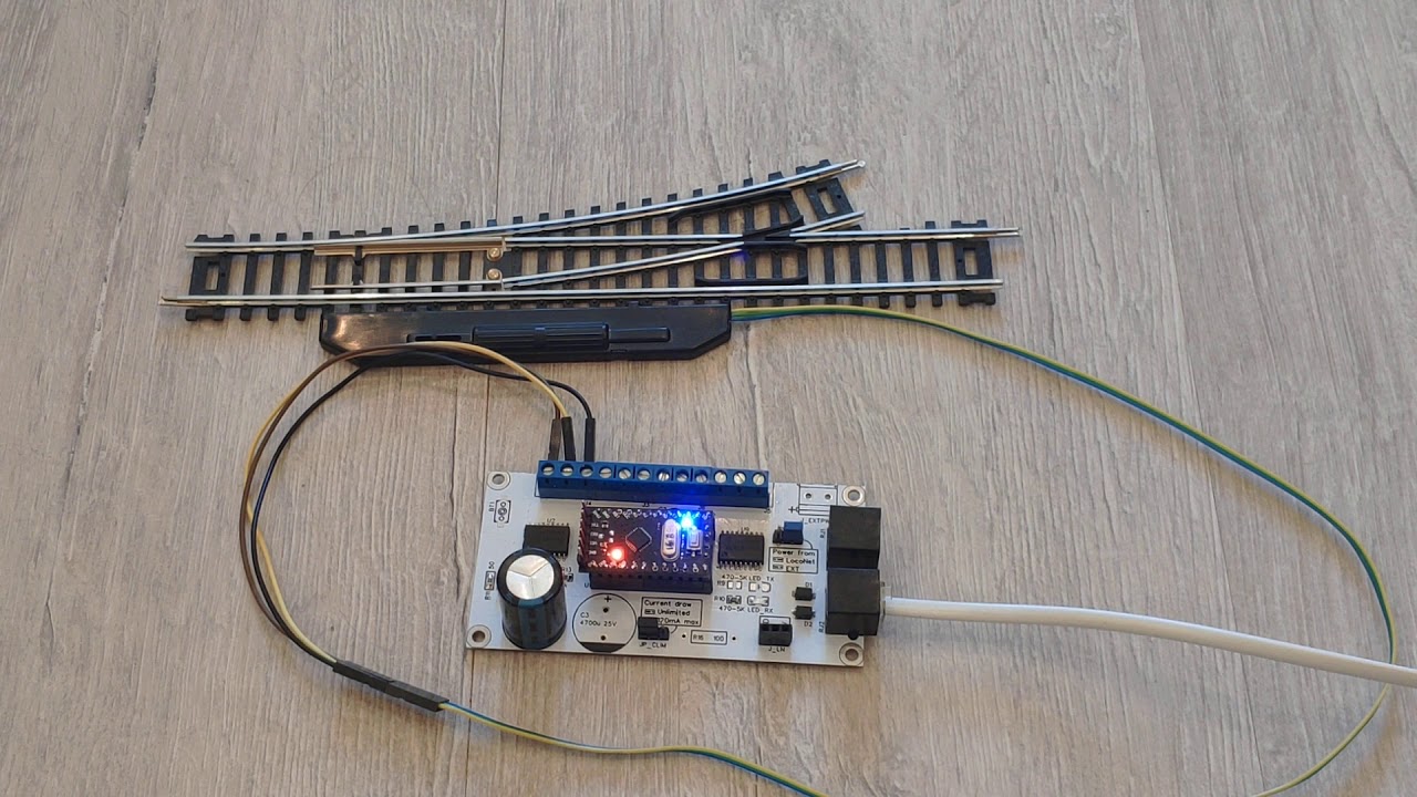 DIY Arduino-based LocoNet switch decoder