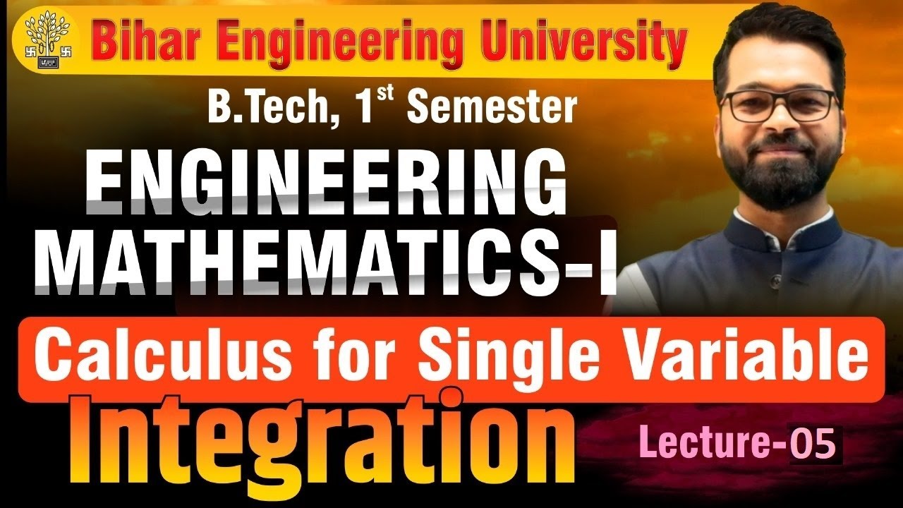 Engineering Mathematics-I | Integration Calculus | B.tech 1st Sem | BEU #beu #btech #semester