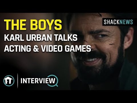 The Boys - Karl Urban Talks Acting and Video Games