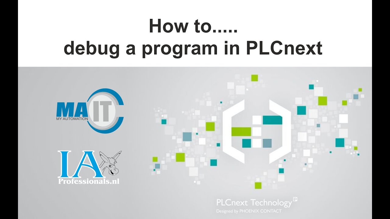 How to... PLCnext debug a program
