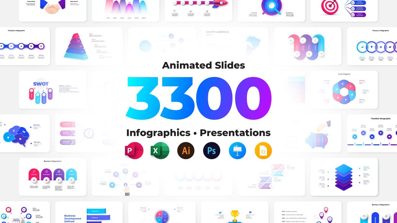 Massive Animated Powerpoint Presentation Bundle