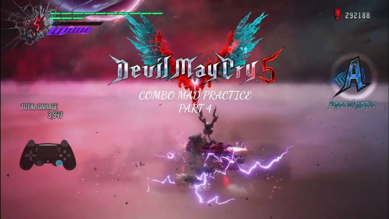 Devil May Cry 5 combo mad practice 4