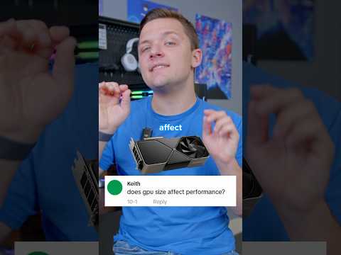 Does GPU Size Affect Performance? 🤔