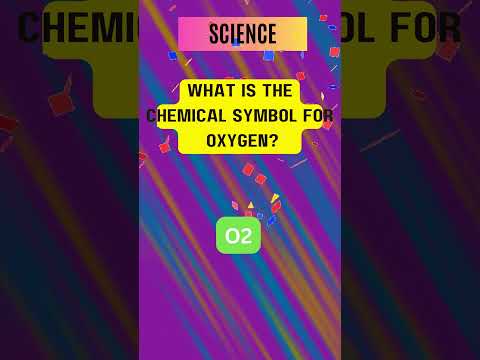 Essential Element: The Oxygen Symbol #science #chemistry #oxygen #elements #periodictable