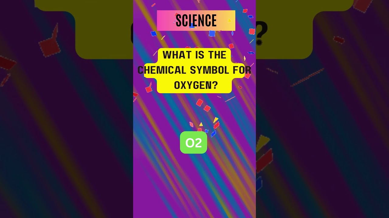 Essential Element: The Oxygen Symbol #science #chemistry #oxygen #elements #periodictable