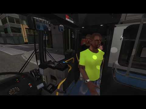 Chicago Transit Authority CTA Bus On Route 124 In Chicago