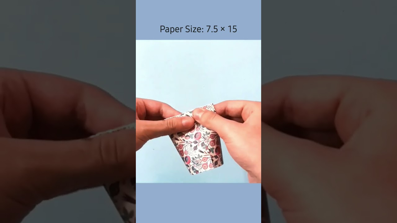 Pyramid Gift Box | Easy Triangle gift wrapping