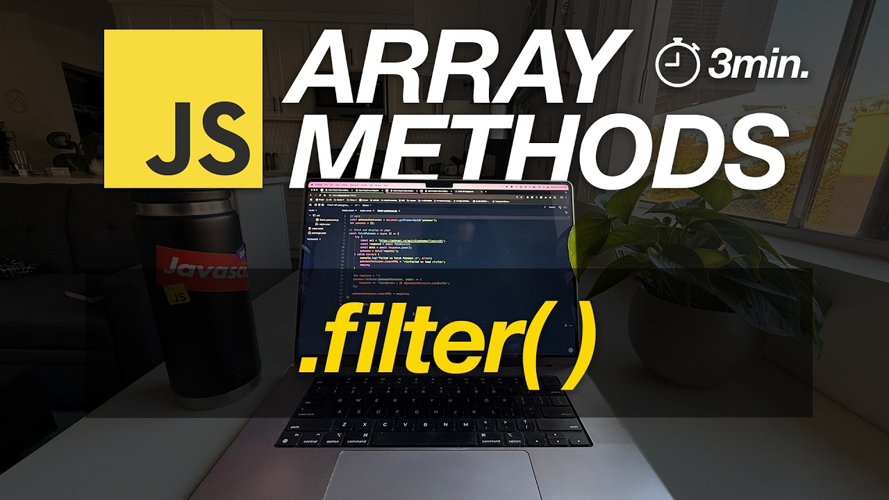JavaScript Array Methods in Minutes: FILTER() — 3 EXAMPLES!