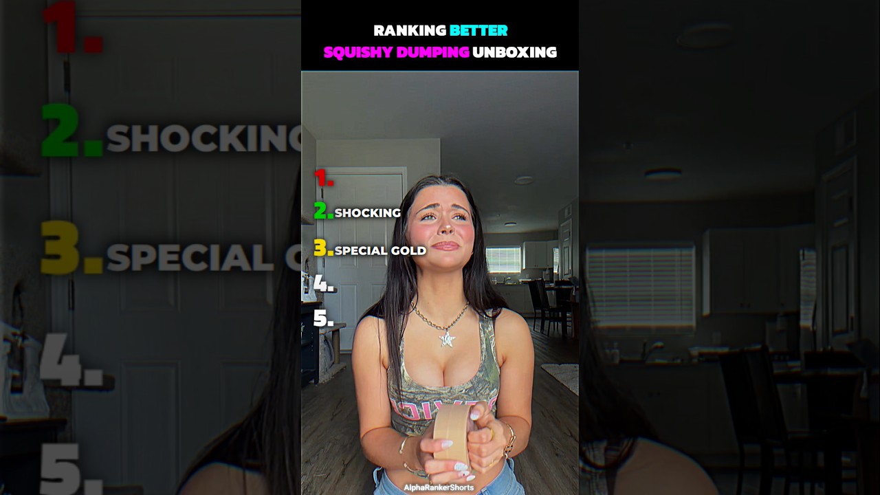 Ranking Better Squishy Dumpling Unboxing