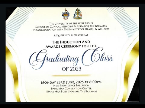 THE INDUCTION AND AWARDS CEREMONY FOR THE CLASSOF 2025 - MONDAY 23RD JUNE, 2025 AT 6:OOPM