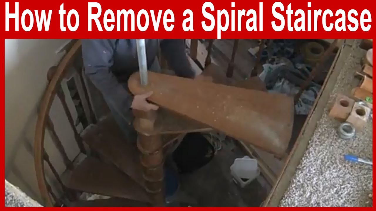 How to Remove a Spiral Staircase
