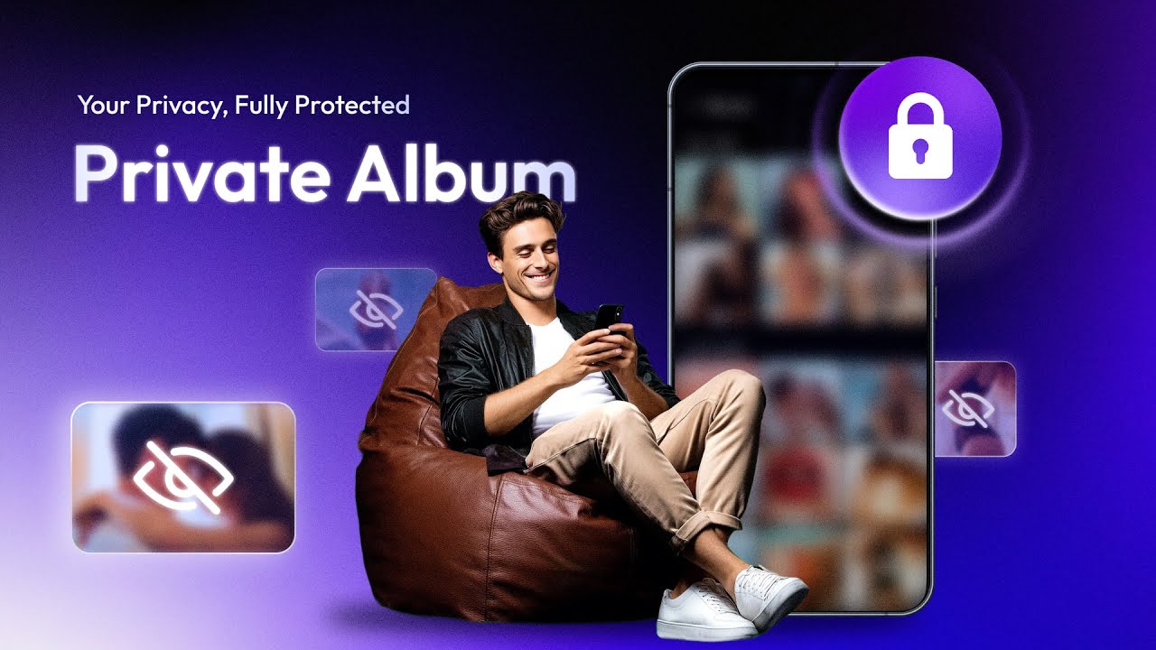 Hide photos & videos with XGallery - Private Photo Vault!