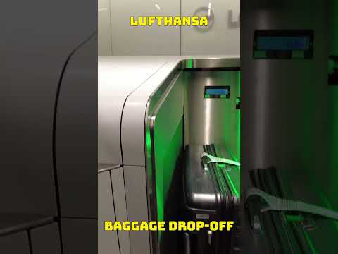 Lufthansa Baggage Drop-Off