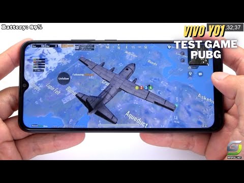 Vivo Y01 test game PUBG Mobile