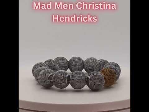 Mad Men TV Show Wardrobe Prop Christina Hendricks Joan Bracelet (03)